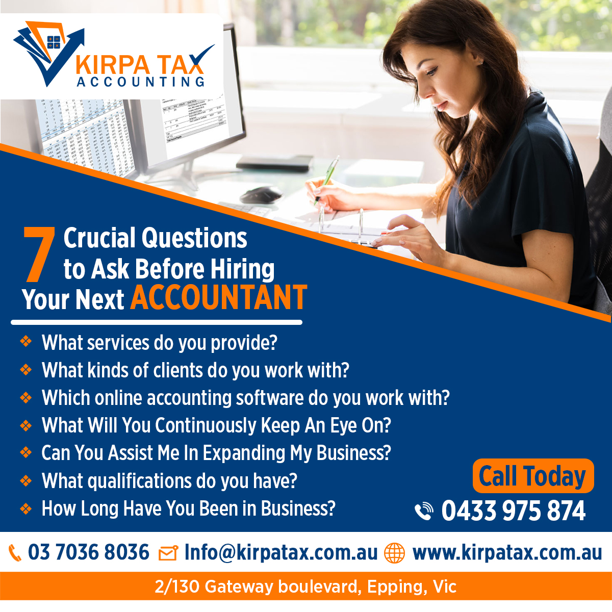 Best Personal Tax Accountant in Craigieburn | GST lodgement